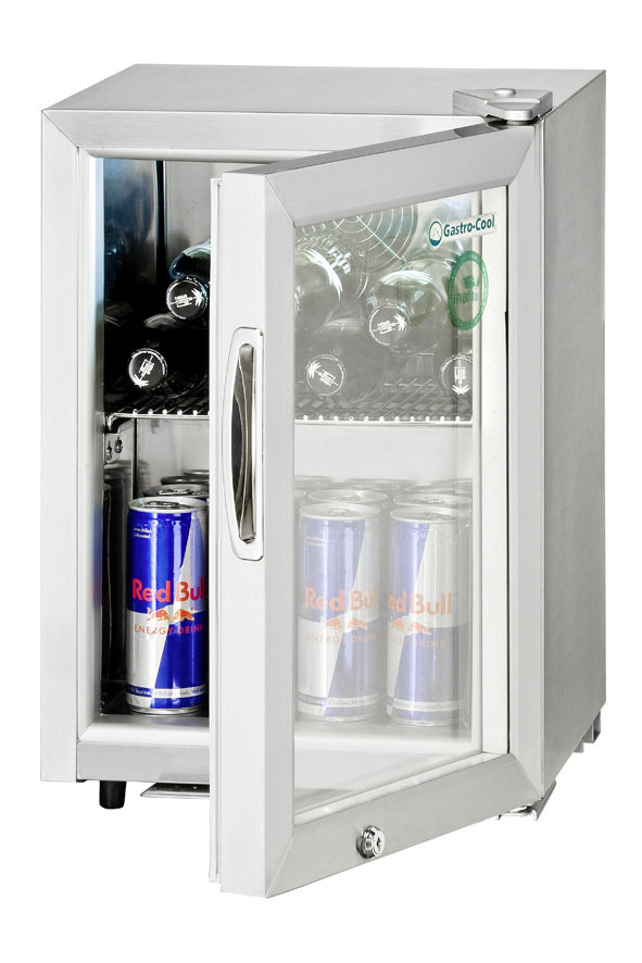 MiniFridge - stainless-steel - 17 liters - GCKW20 – Gastro-Cool