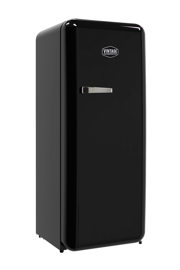 Khlschrank Retro Schwarz