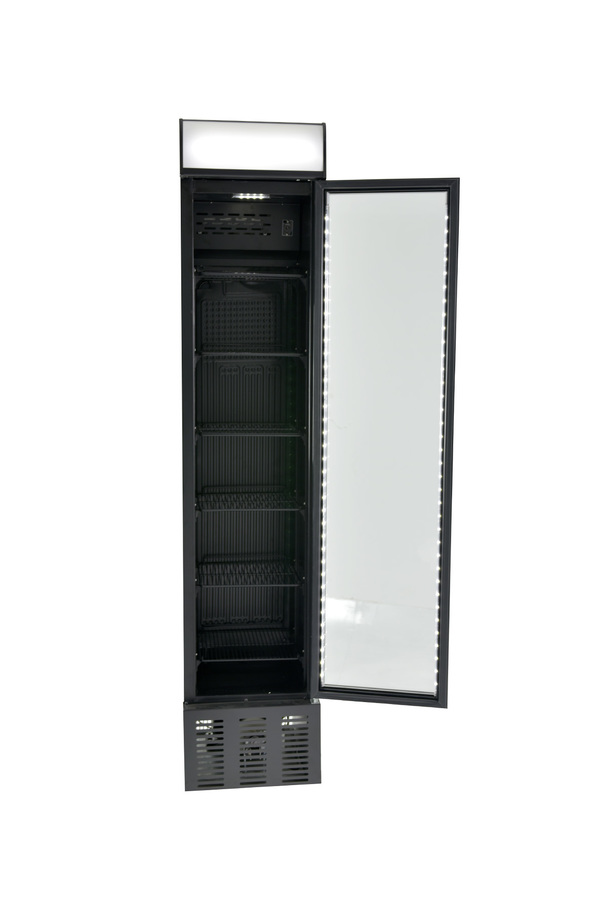 Airhandle® - Touchless door opening of slim advertising cooler ...